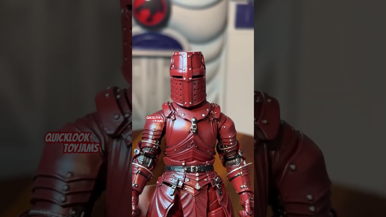 RED Heroic Armory Knight QUICK LOOK Mythic Legions Superhero Action Figure Toy