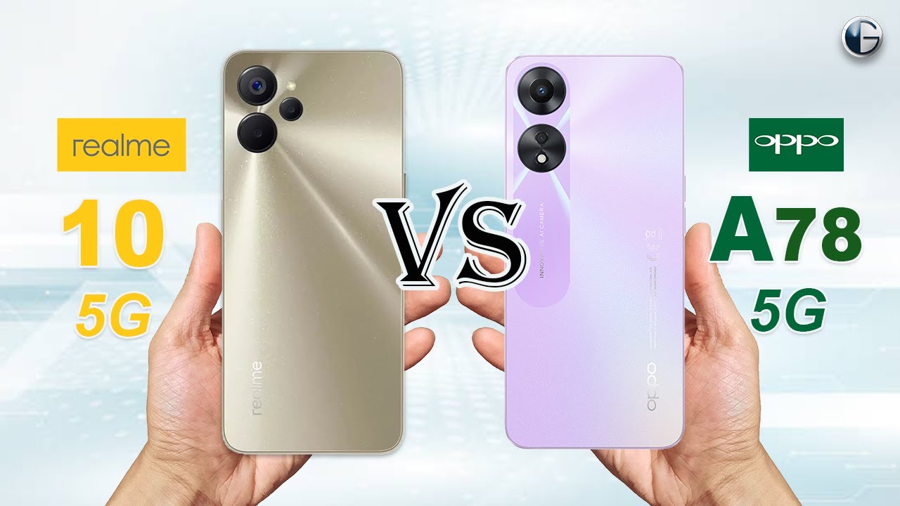 REALME 10 5G vs OPPO A78 5G || Full Specs Comparison