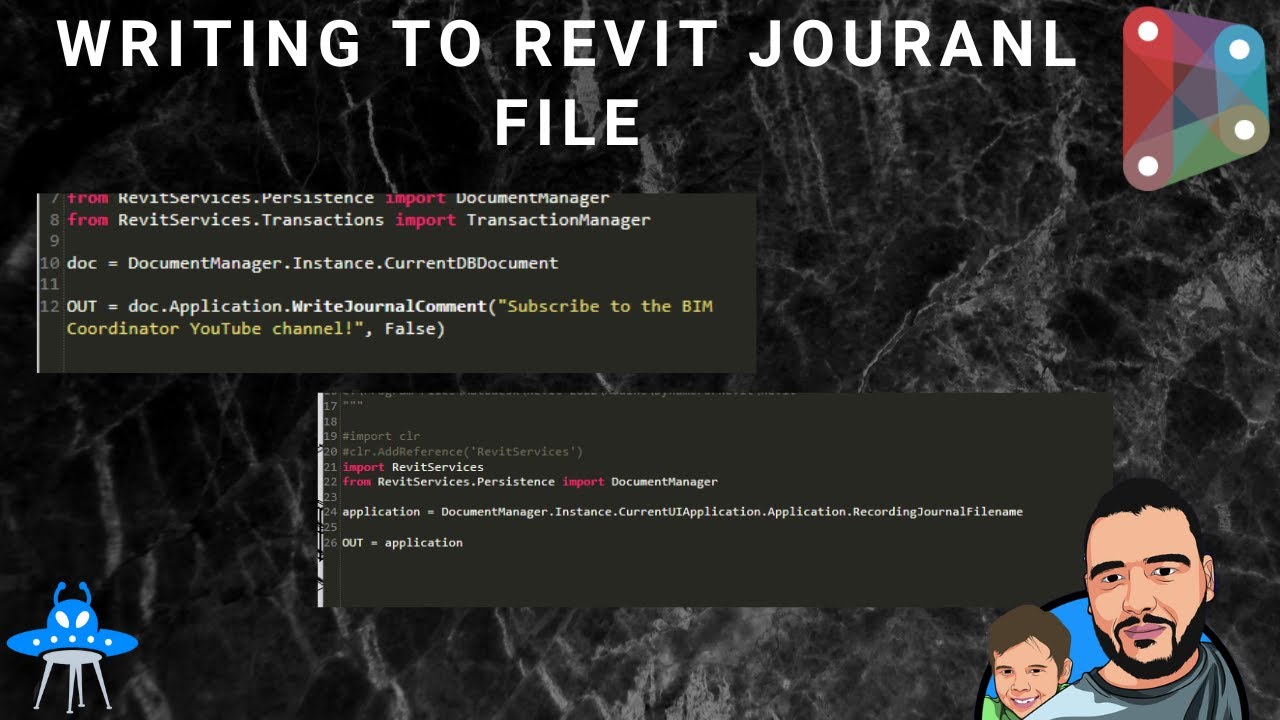 Writing to a Revit Journal File with Dynamo and Python