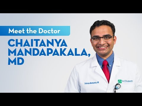 Meet Dr. Chaitanya Mandapakala — Pulmonologist and Intensive Care Unit Doctor at St. Elizabeth