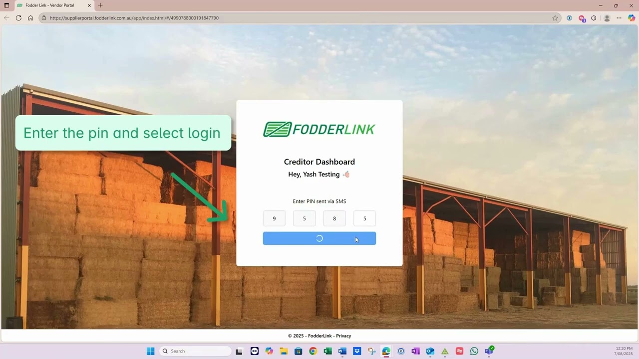Grower Portal Instruction Video