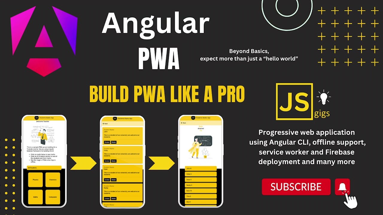 Mastering Angular for Progressive Web Apps: A Step-by-Step Tutorial Series