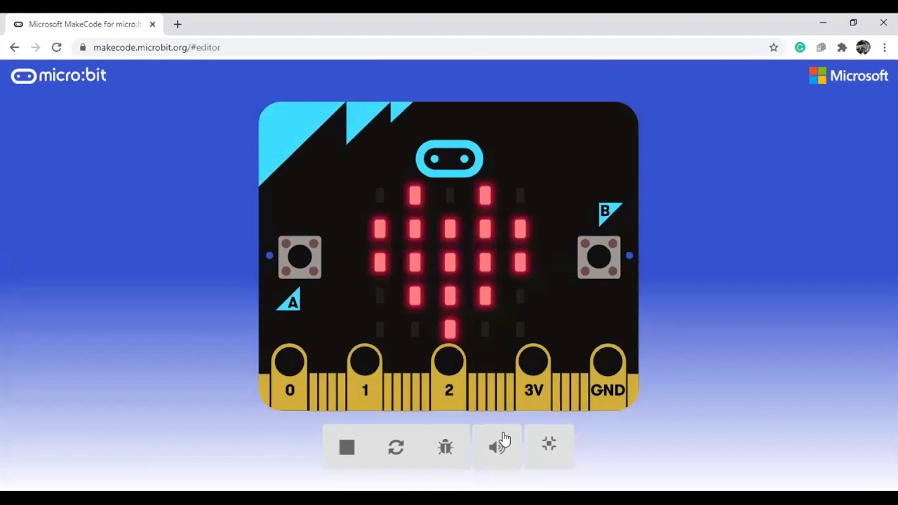 Make an animation with Microbit LED