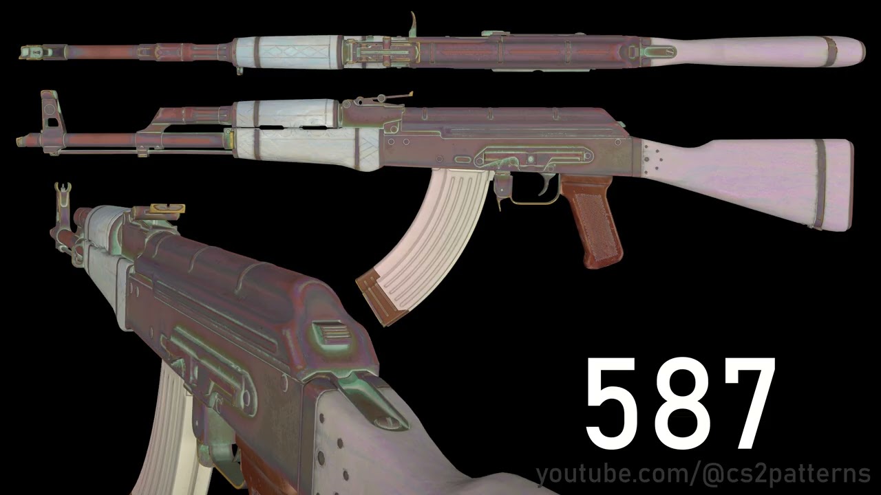 AK-47 | Aphrodite - ALL 1000 PATTERNS CS2