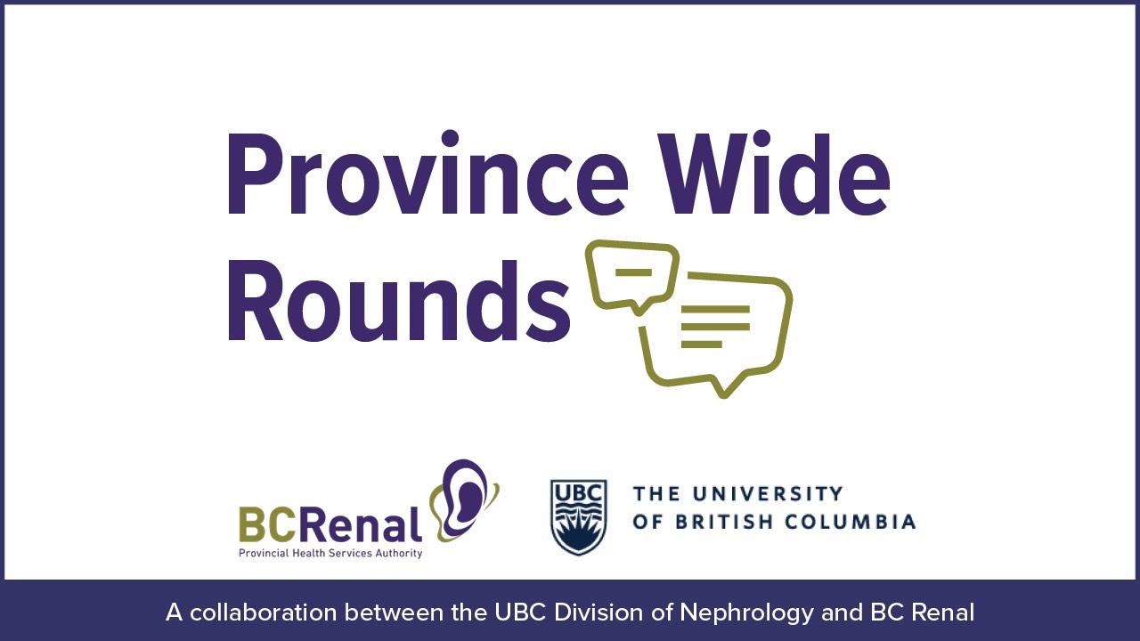 Decoding the Genetics of Kidney Disease – BCR/UBC PWR (Jan 2026)