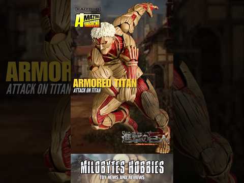 NEW Amazing Yamaguchi Revoltech Armored Titan #shorts #aot