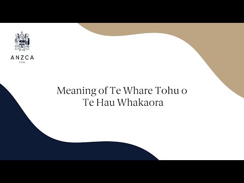 What's in a name? The meaning of Te Whare Tohu o Te Hau Whakaora