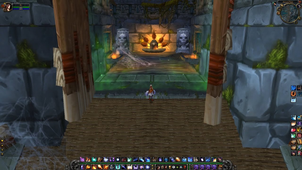 Zul'Aman (ZA) Raid Entrance Location, WoW TBC