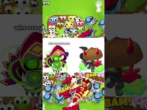 Evolution Of Paragon In a Nutshell (Bloons TD 6) #shorts