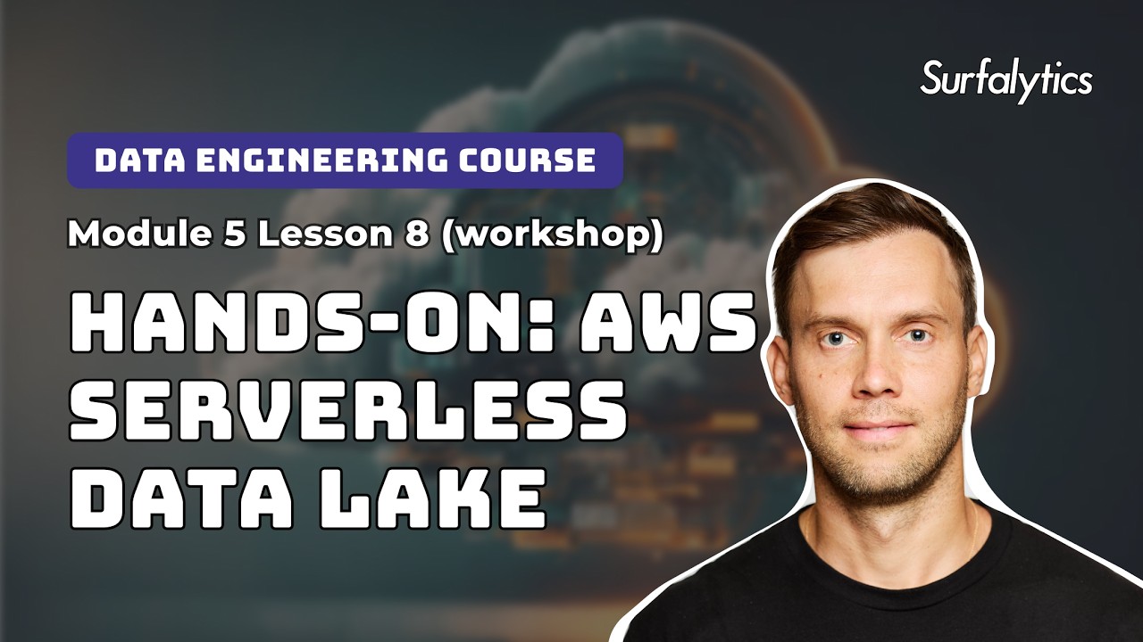 Hands-on lab | AWS Serverless Data Lake | Module 5.8 | Surfalytics