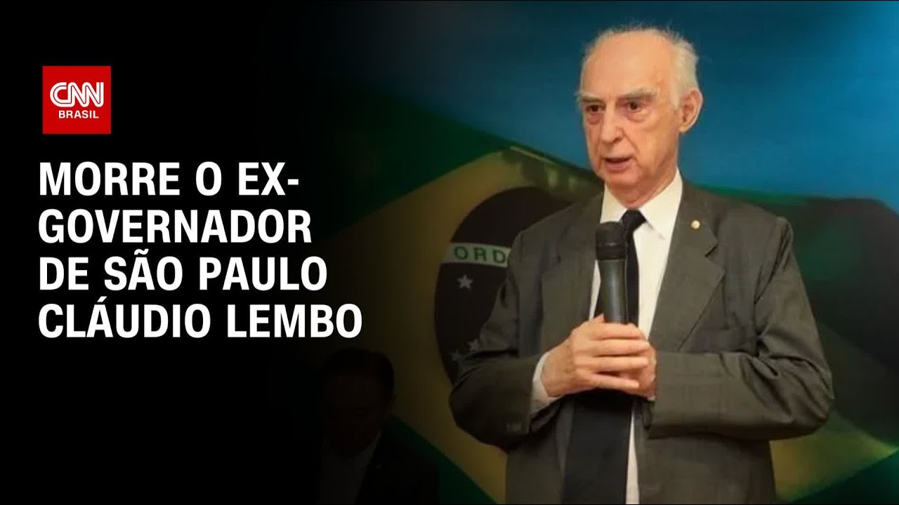 Ex-governador de São Paulo, Cláudio Lembo morre aos 90 anos | CNN Brasil