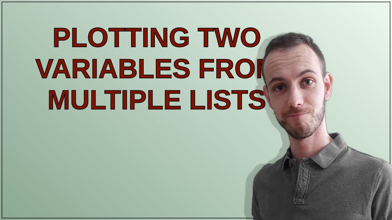 Mathematica: Plotting two variables from multiple lists