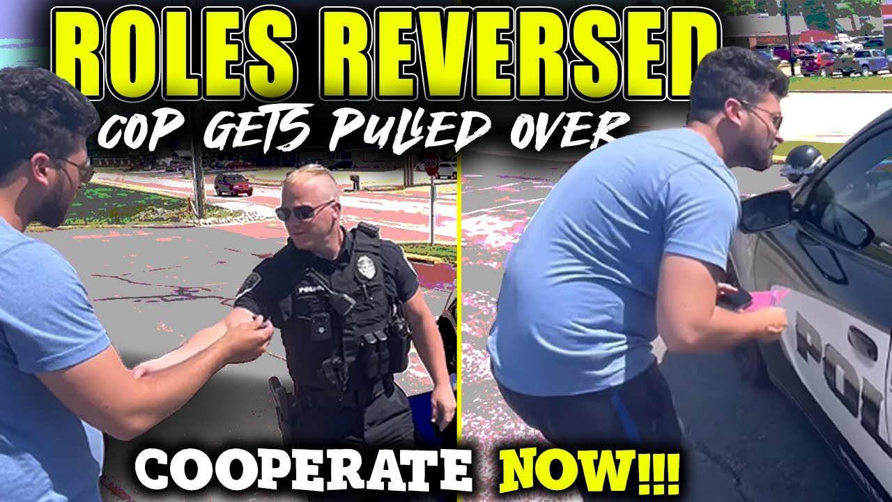 Cop Tries To Talk His Way Out Of A Ticket! Must See!!!