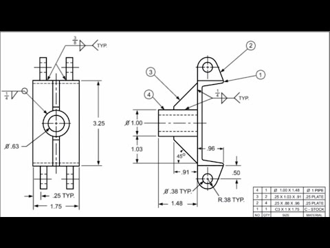 Engineering Drawings - 03 | Drawings lines |