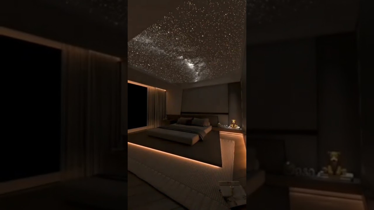 Stars under the Bedroom !✨ #luxuryhomes #luxuryhome#designinspiration #decor #design #interiorinspo