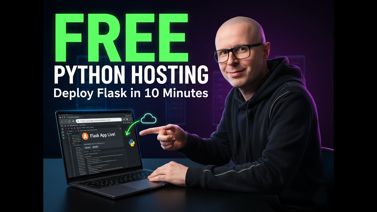 Deploy a Flask App for FREE (PythonAnywhere Tutorial)