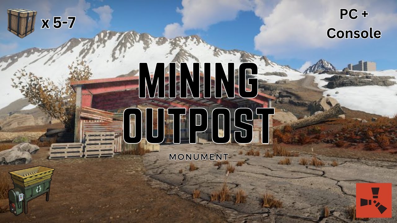 FAST Rust Monument Guide - Mining Outpost - 2025 (PC +Console)