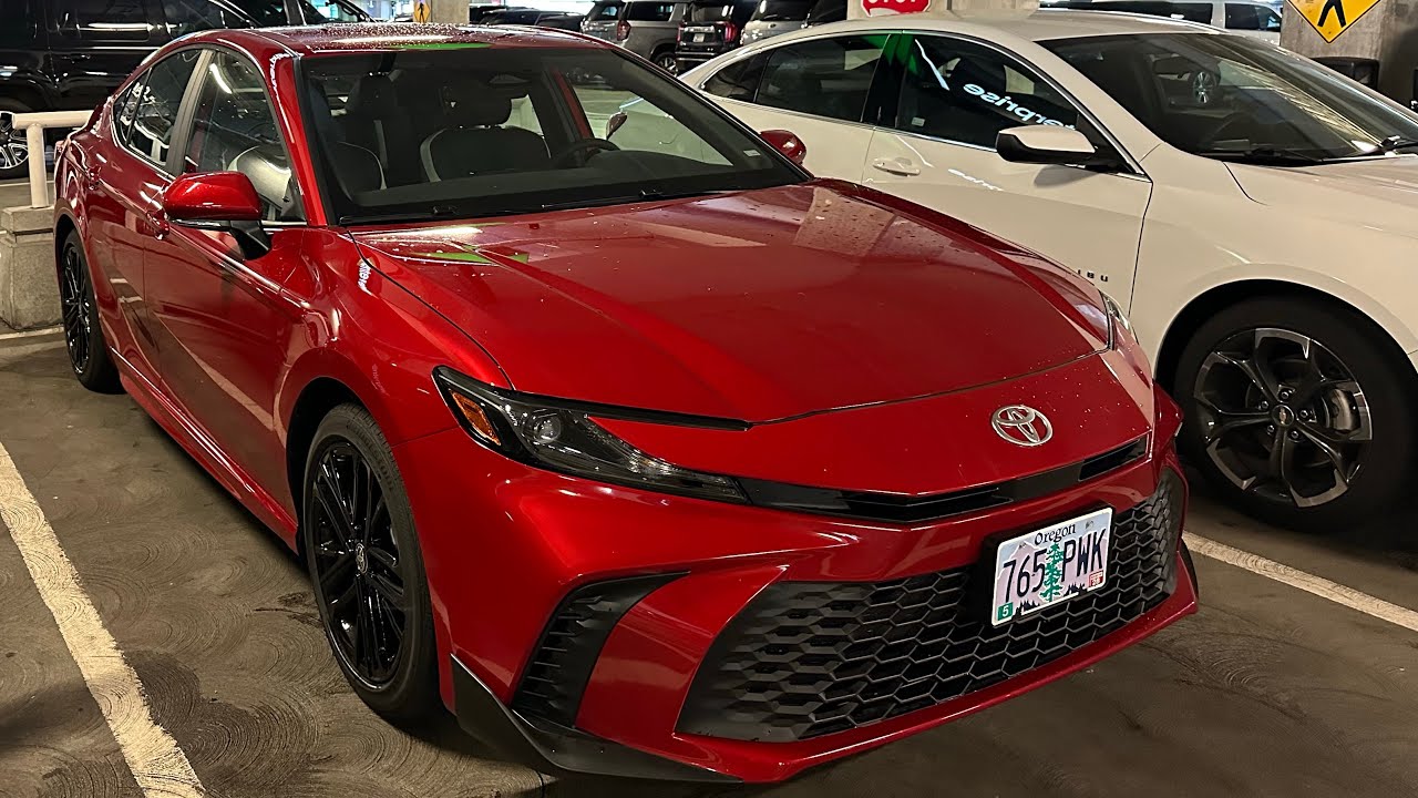 Enterprise Car Rental Selection - Seattle-Tacoma International Airport (SEA) - 2025 Toyota Camry HEV