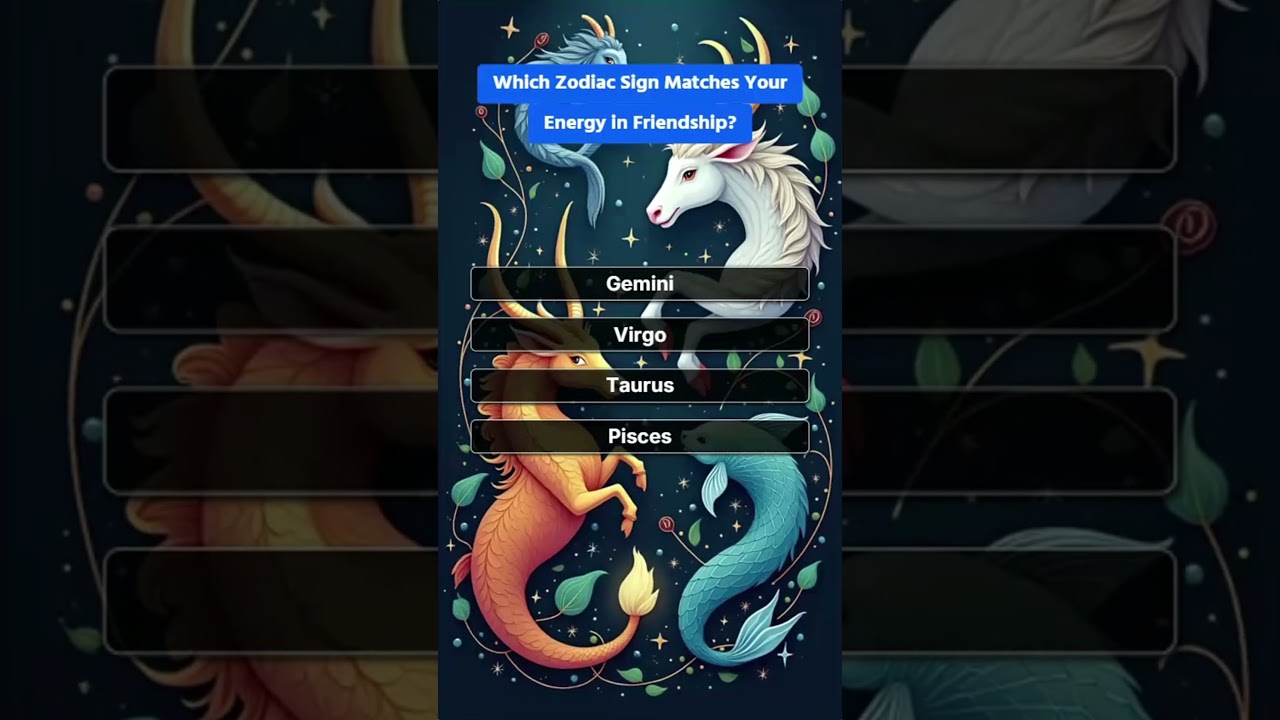 Which Zodiac Sign Is Your Perfect Friend Match? 🔮 | Zodiac Friendship Vibes #astrology #zodiacsign