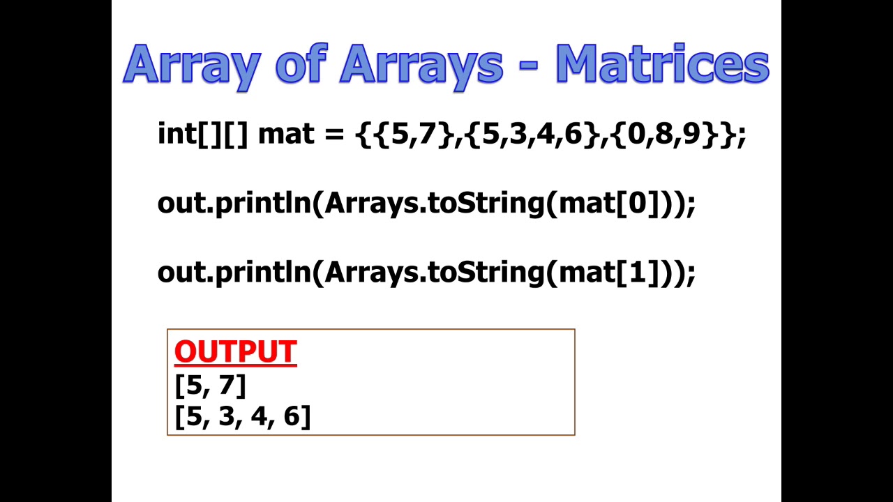 8.A Matrices