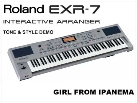 Teclado Arranjador Roland EXR-7S - Versatilidade e Qualidade Sonora