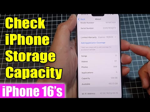 iPhone 16/16 Pro Max: How to Check iPhone Storage Capacity