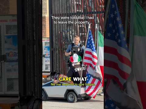 I THOUGHT IT WAS ICE😱 #mexico #immigration #police #ice