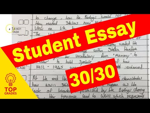 7 Ways to Write a Top Grade Essay (Using Sheila in An Inspector Calls) Mr Salles