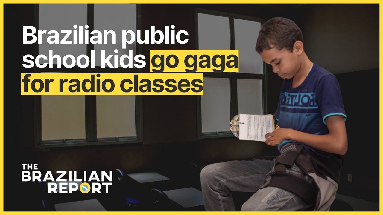 Brazilian public school kids go gaga for radio classes