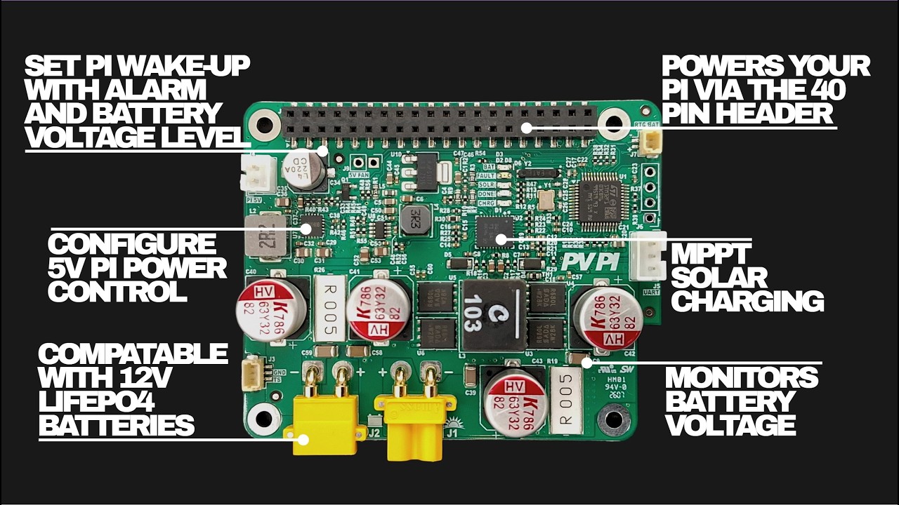 Introducing the PV Pi, Solar Power for your Raspberry Pi!