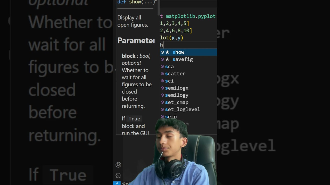 Here's how to Use Python with Matplotlib #python #matplotlib  #fyp #shorts