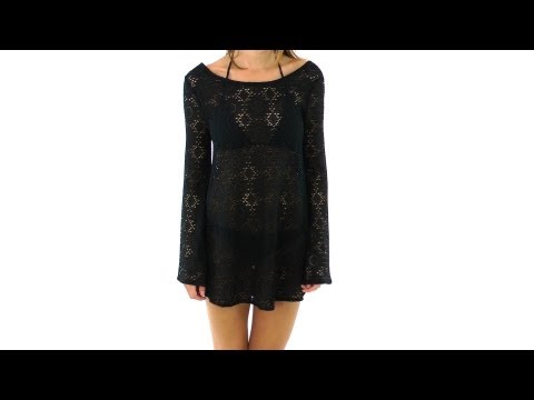 Roxy Women's Autumn Light Crochet Dress | SwimOutlet.com