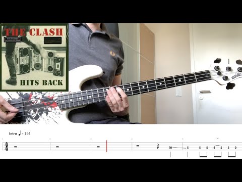 The Clash - I Fought The Law (Bass Cover & Tabs)