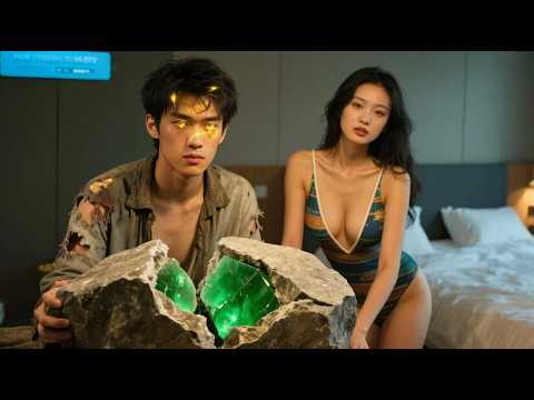 Poor guy eats a strange pill, gains X-ray vision, sees CEO, finds jade, and gets rich overnight!