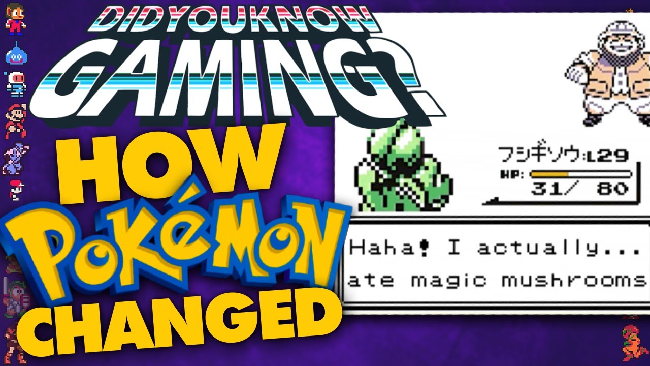 How Pokemon Red & Blue were Changed Around The World - Did You Know Gaming? Ft. Dr. Lava