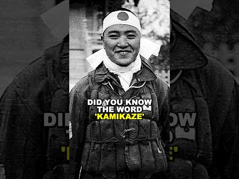 Kamikaze: A Divine Wind of History! 🌬️🇯🇵 #japan #history #facts
