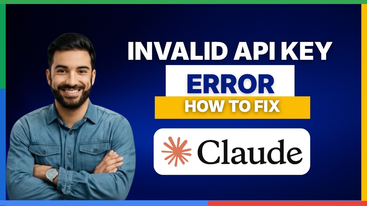 How to fix Claude Code invalid API key error[FULL GUIDE]