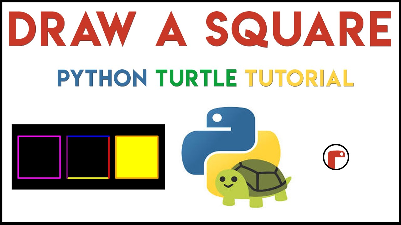 Python Turtle - Code a Square Tutorial