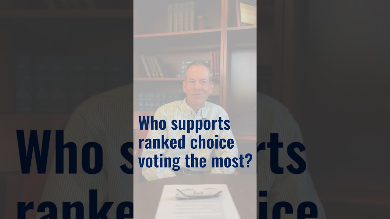 Policy Shorts: How parties really view ranked choice voting (with Brian Gaines)