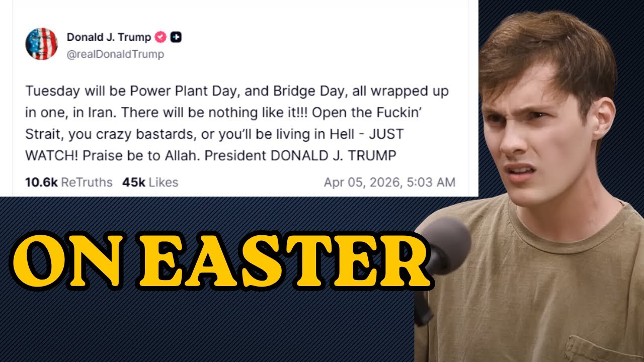 Donald Trump POSTS UNHINGED EASTER MORNING MESSAGE | Debating MAGA Republicans LIVE