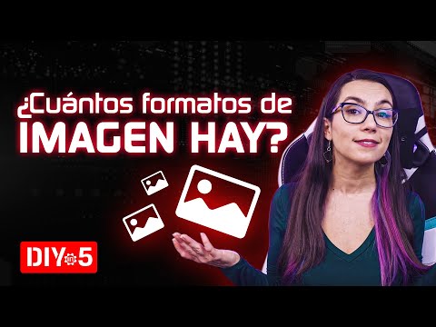 Formatos de archivo de imagen JPG, PNG, TIFF, GIF y RAW 🖼 - DIY in 5