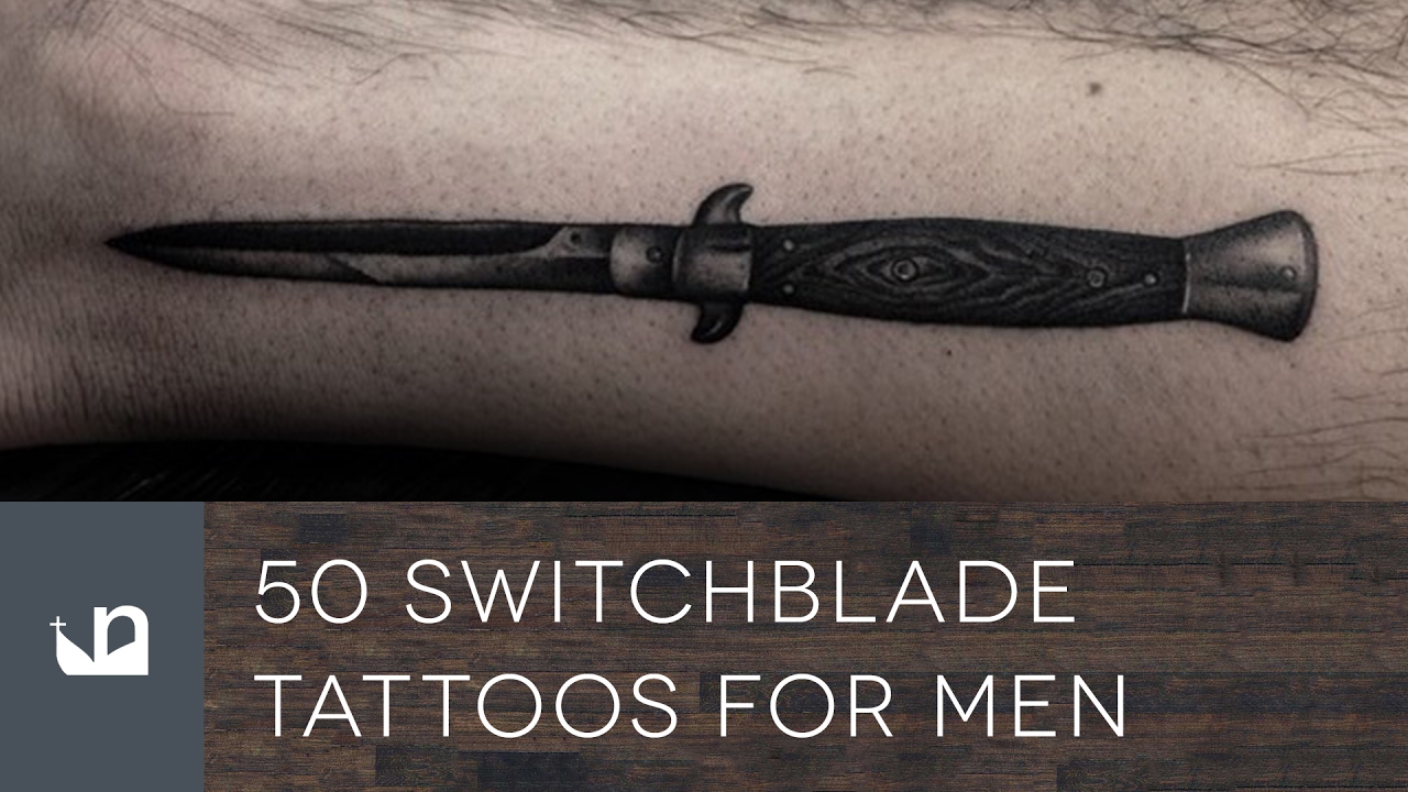 50 Switchblade Tattoos For Men