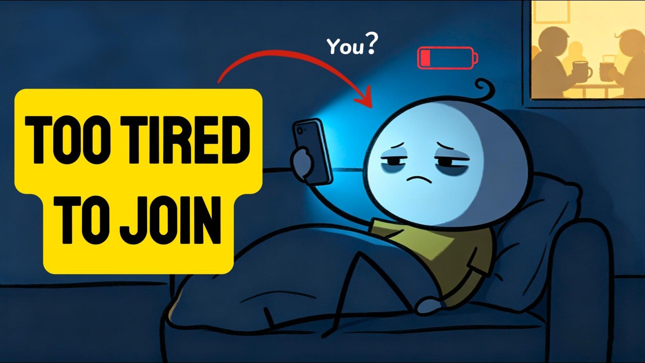 The Psychology of Canceling Plans... Just to Scroll (The Selective Loner)