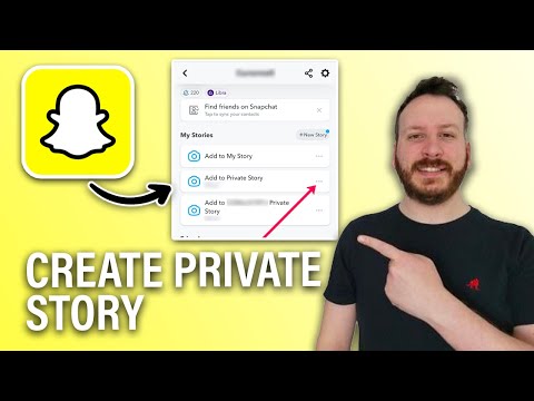 How To Create A Private Story On Snapchat