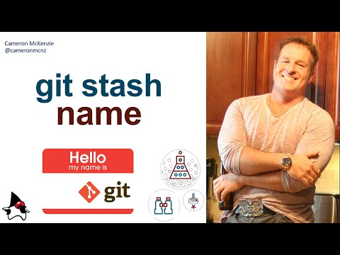 git stash name example