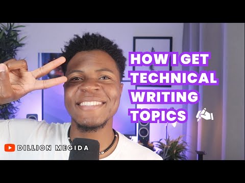 My Process of Getting Many Technical Writing Topics