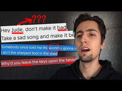 how conspiracy theorists interpret lyrics