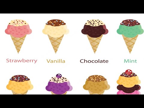 20 Ice cream flavours name with pictures 🍦🍧 || Ice cream flavours name ||