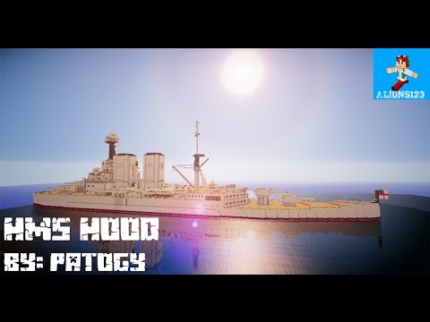 Steam Community :: Video :: Minecraft: Awesome Builds #5 HMS-Hood
